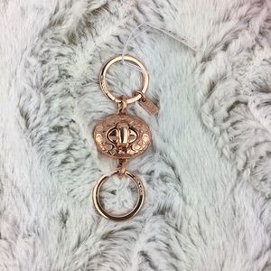 Coach | Accessories | Coach Signature Turnlock Valet Key Ring | Poshmark